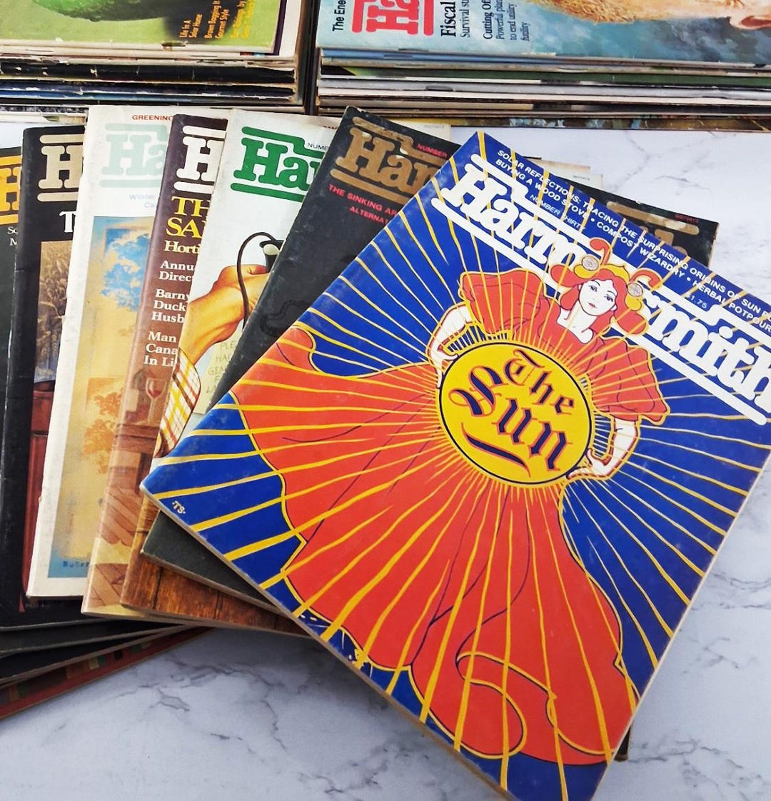 Vintage Harrowsmith Magazine 70s/80s Choose From Numbers 1 to 51 - Etsy