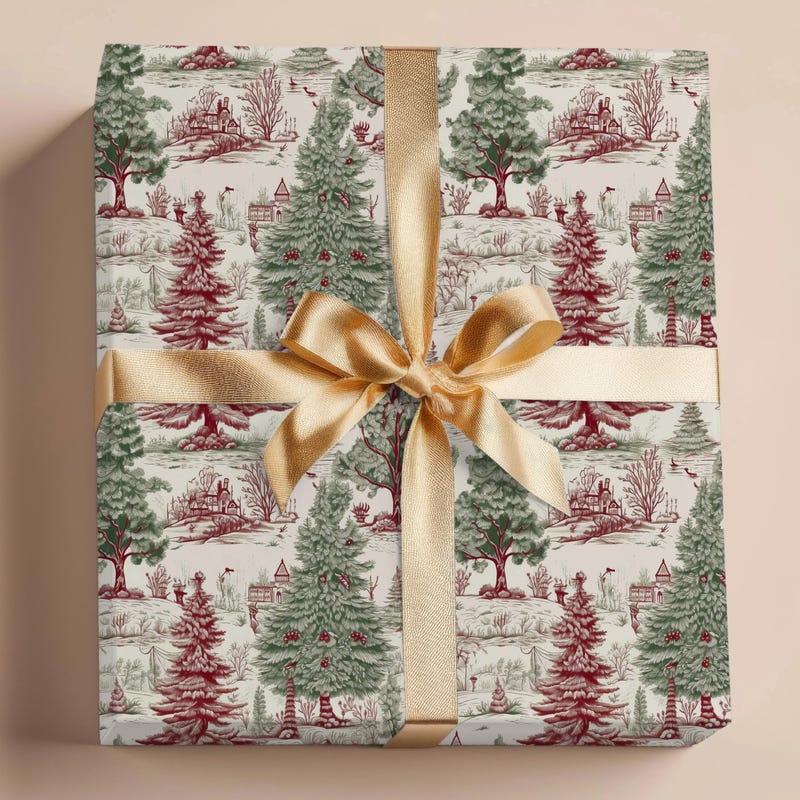 Retro Wrapping Paper - Etsy