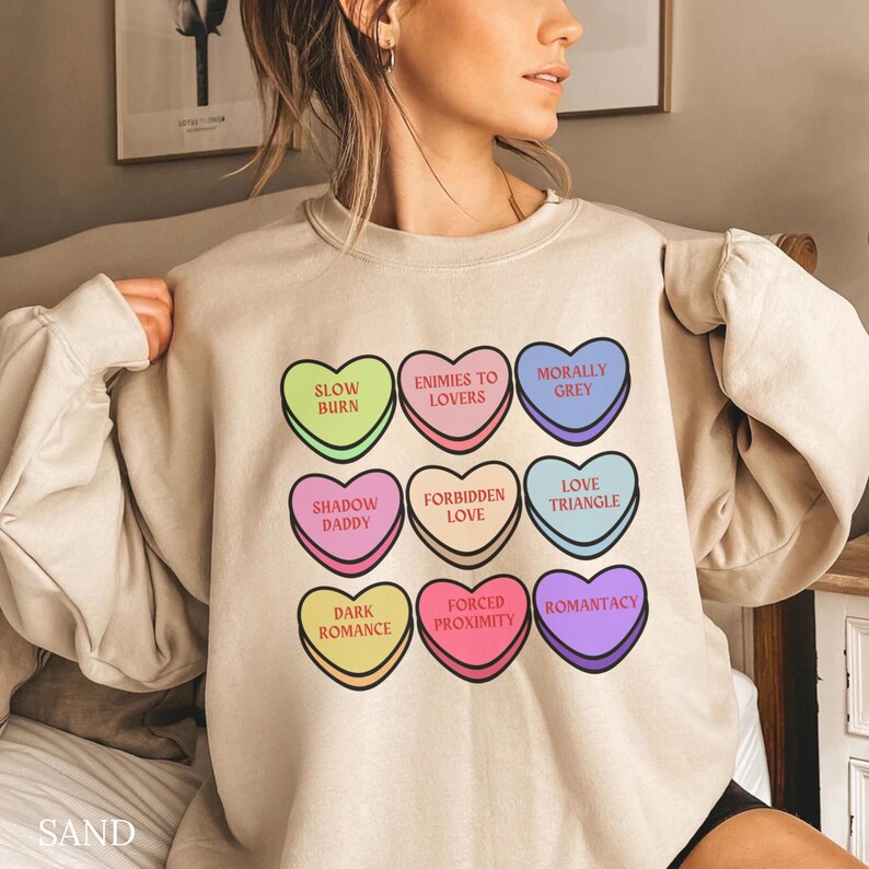 Funny Book Trope Merch Enemies to Lovers Slow Burn Smut Books Gift ...