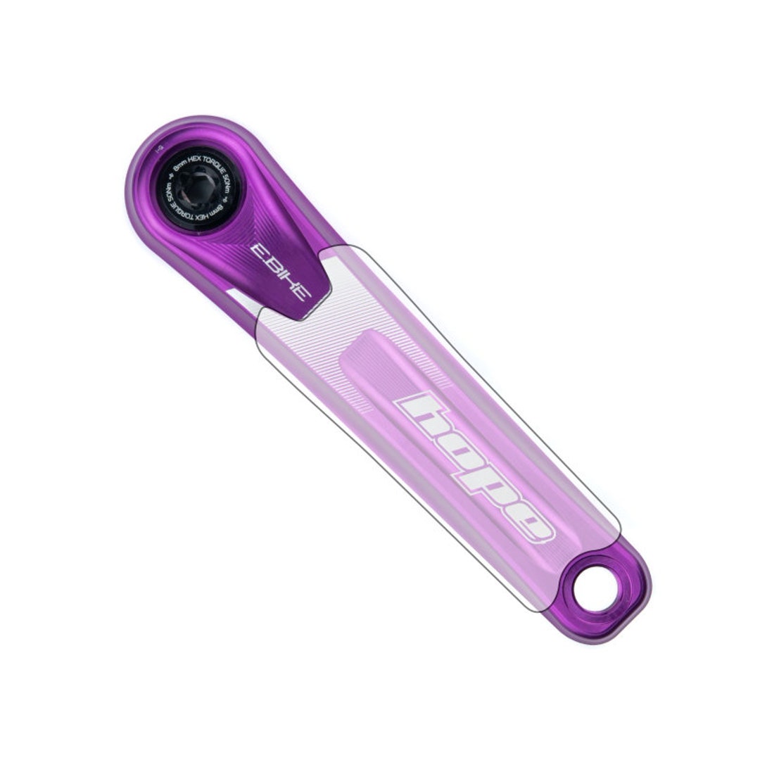 2x Hope E-bike Crank Arm Protection Set Bike Bicycle Crankset Clear ...