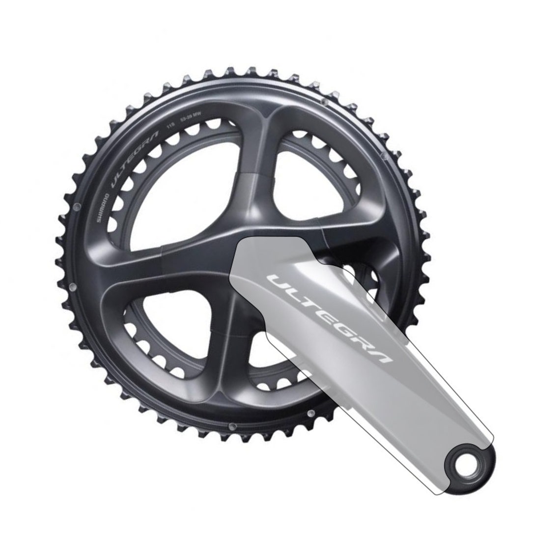 2x Shimano Ultegra R8000 Crank Arm Protection Set Bike Bicycle Crankset ...