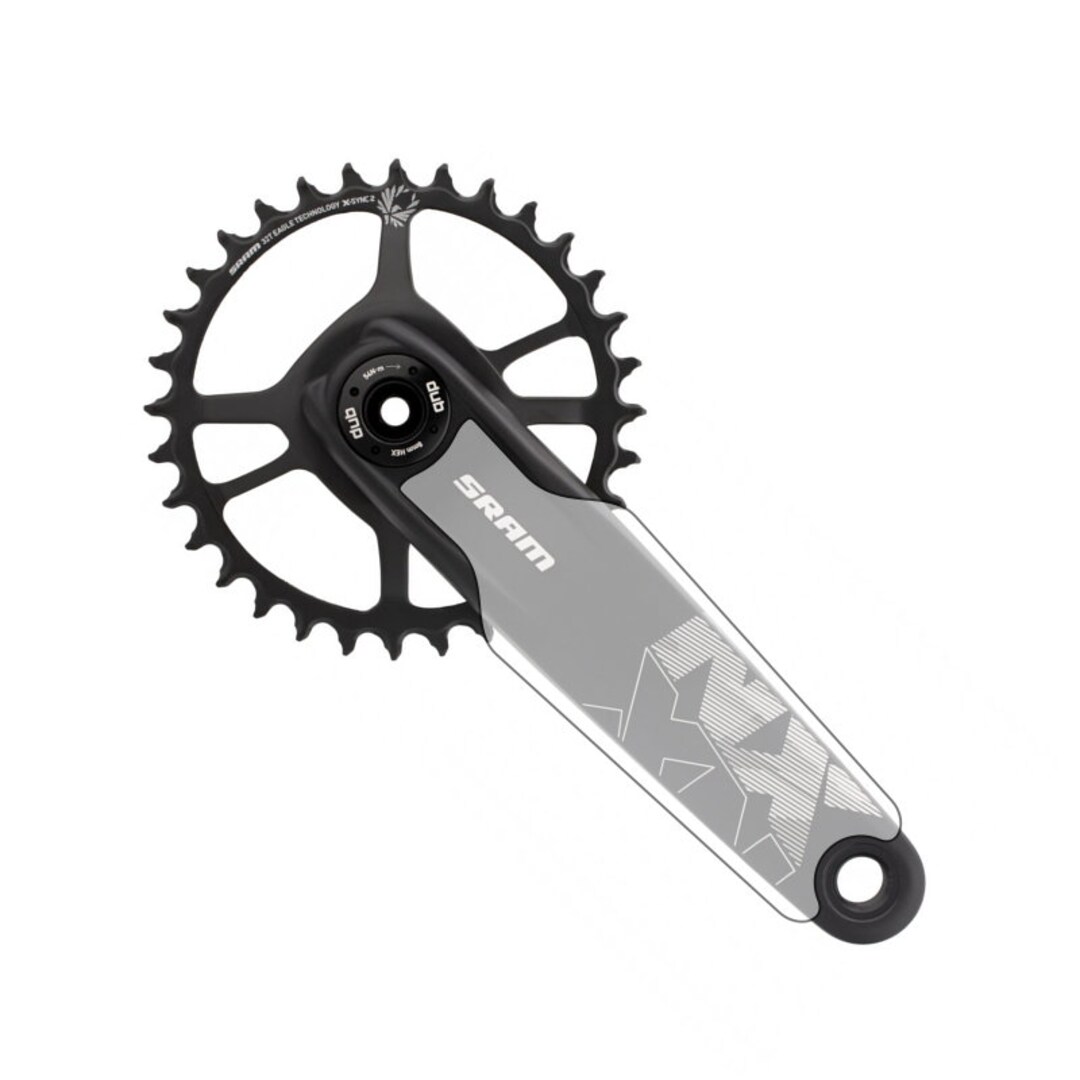 2x SRAM NX Eagle DUB Crank Arm Protection Set Bike Bicycle Crankset ...