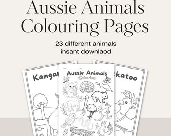 24 Printable Animal Colouring Pages for Kids, Toddlers, Preschooler ...