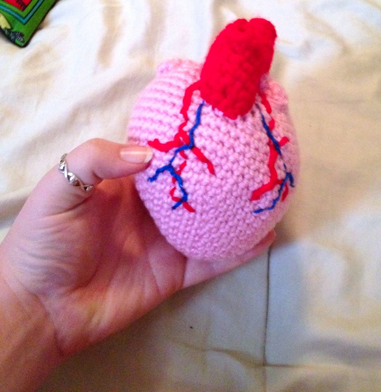 Anatomical Heart Plushie - Heart Plush - Healthy Heart Plush ...