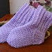 Purple Baby Socks - Purple Baby Crew Socks - Lavender Baby Socks ...