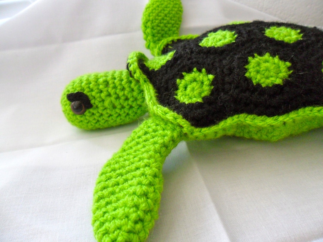 Green Sea Turtle Plush - Green Sea Turtle Plushie - Green Sea Turtle ...