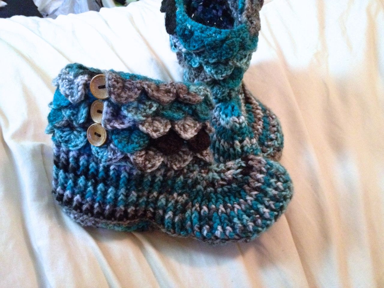 Women's Slippers - Women's Booties - Crocodile Slippers - Crocodile ...