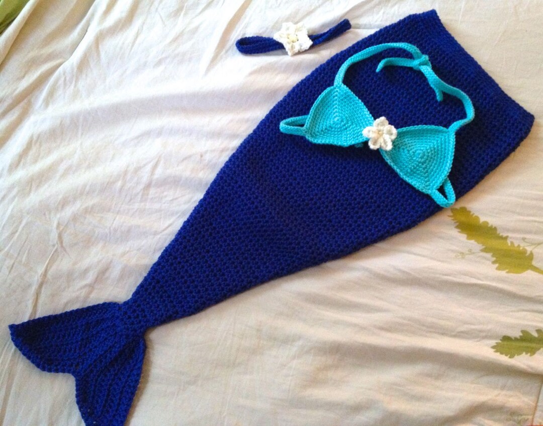 Baby Mermaid Costume - Baby Mermaid Outfit - Baby Mermaid Photo Prop ...