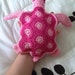 Pink Sea Turtle Plush Pink Sea Turtle Stuffed Animal Pink - Etsy