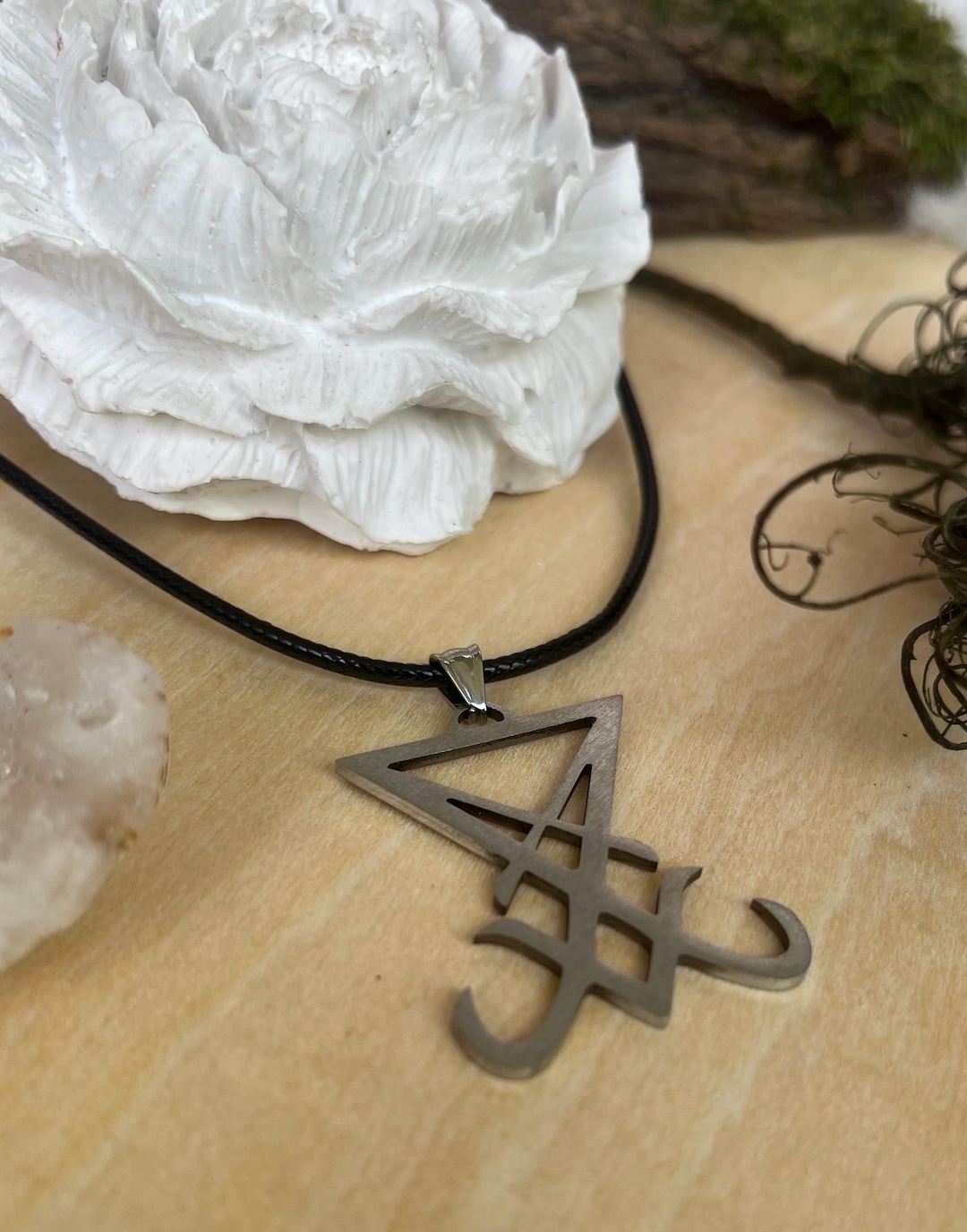 Lucifer Seal / Lucifer Symbol Necklace - Etsy