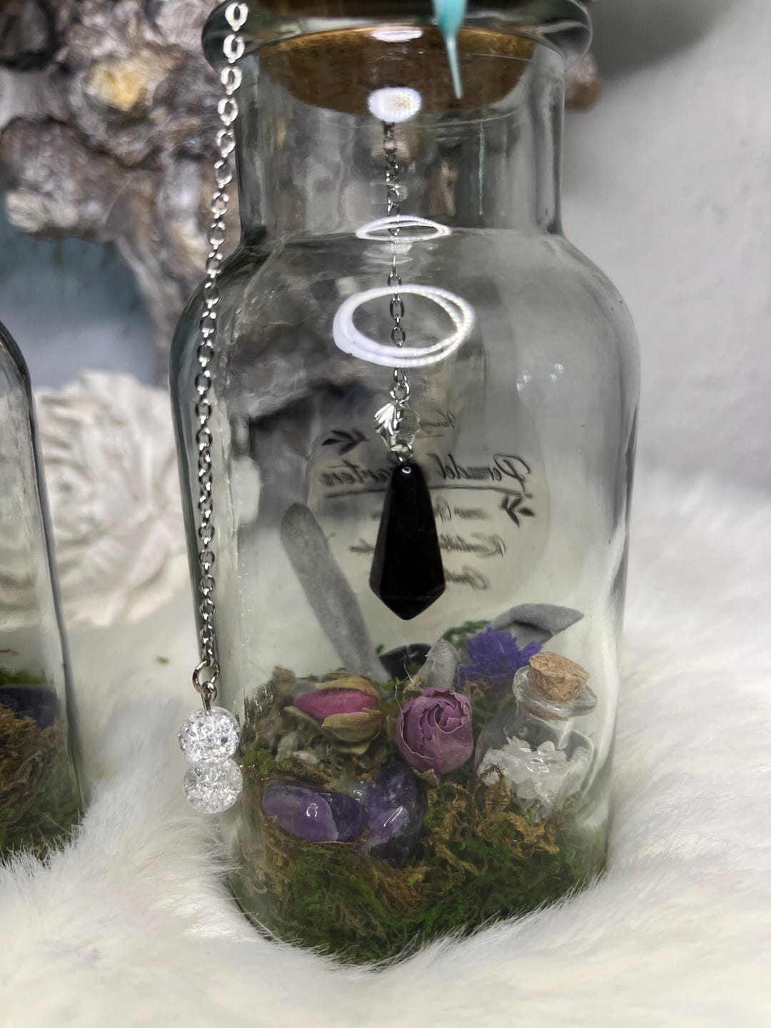 Pendulum Garden / Pendulum in a Glass / Divination - Etsy