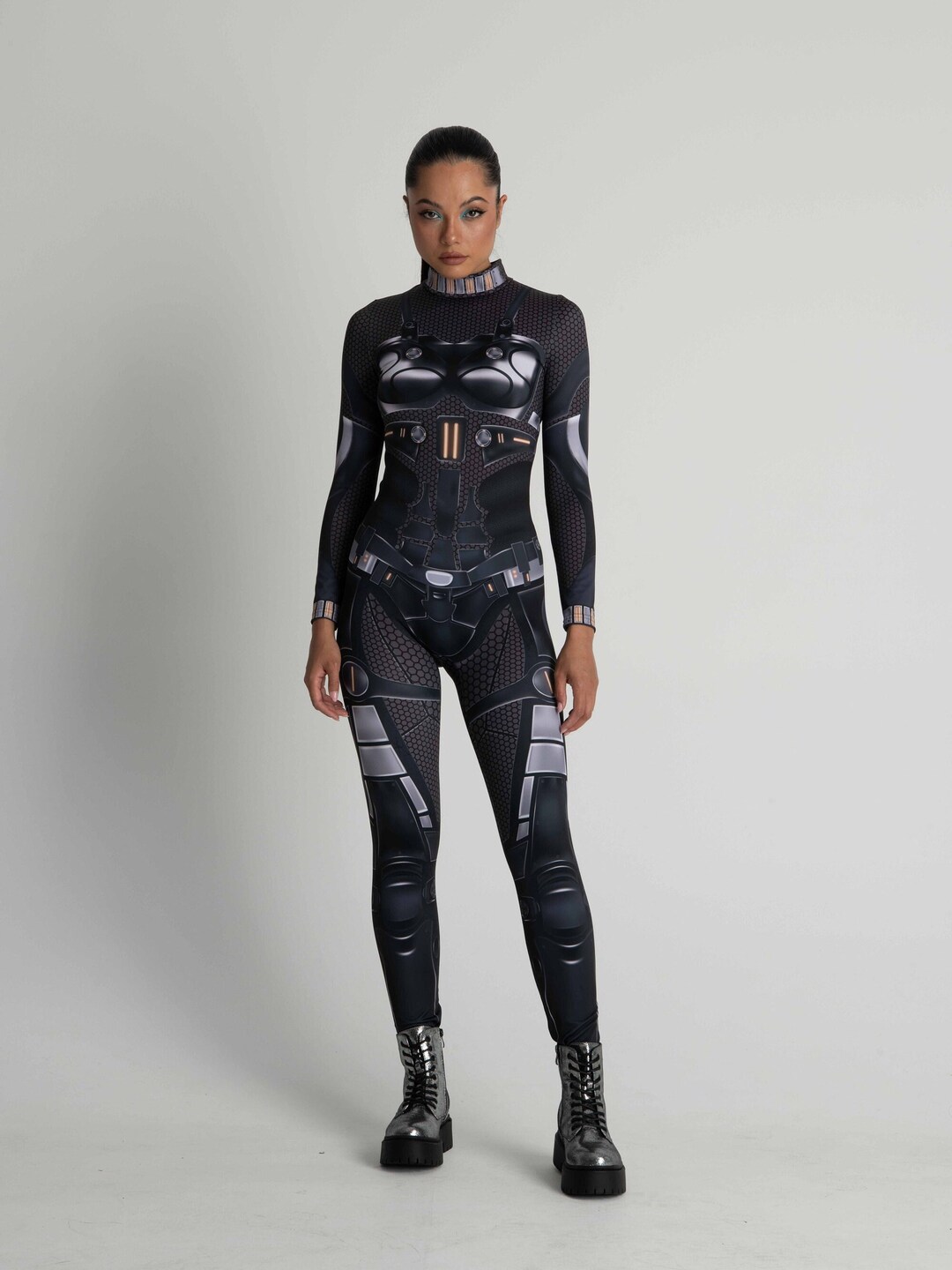 Cyberpunk Clothing, Festival Wear Droid Costume, Cosplay Costume Women ...