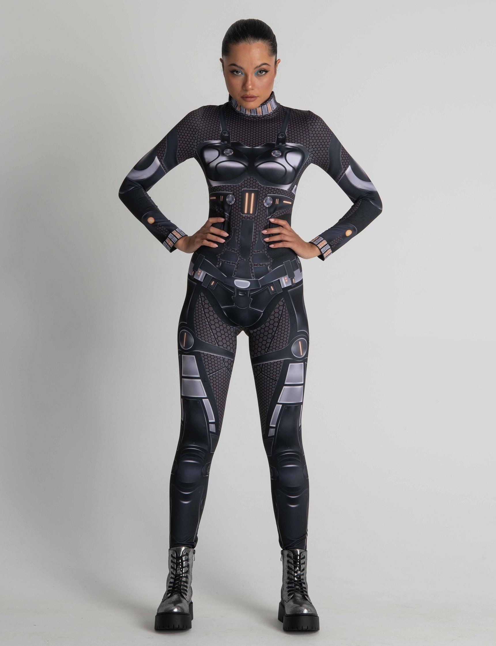Cyberpunk Clothing, Festival Wear Droid Costume, Cosplay Costume Women ...