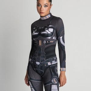 Cyberpunk Clothing, Festival Wear Droid Costume, Cosplay Costume Women ...