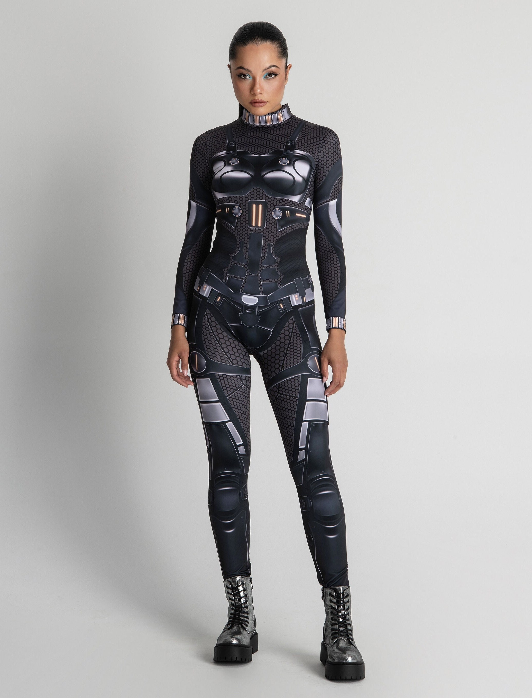 Cyberpunk Clothing, Festival Wear Droid Costume, Cosplay Costume Women ...