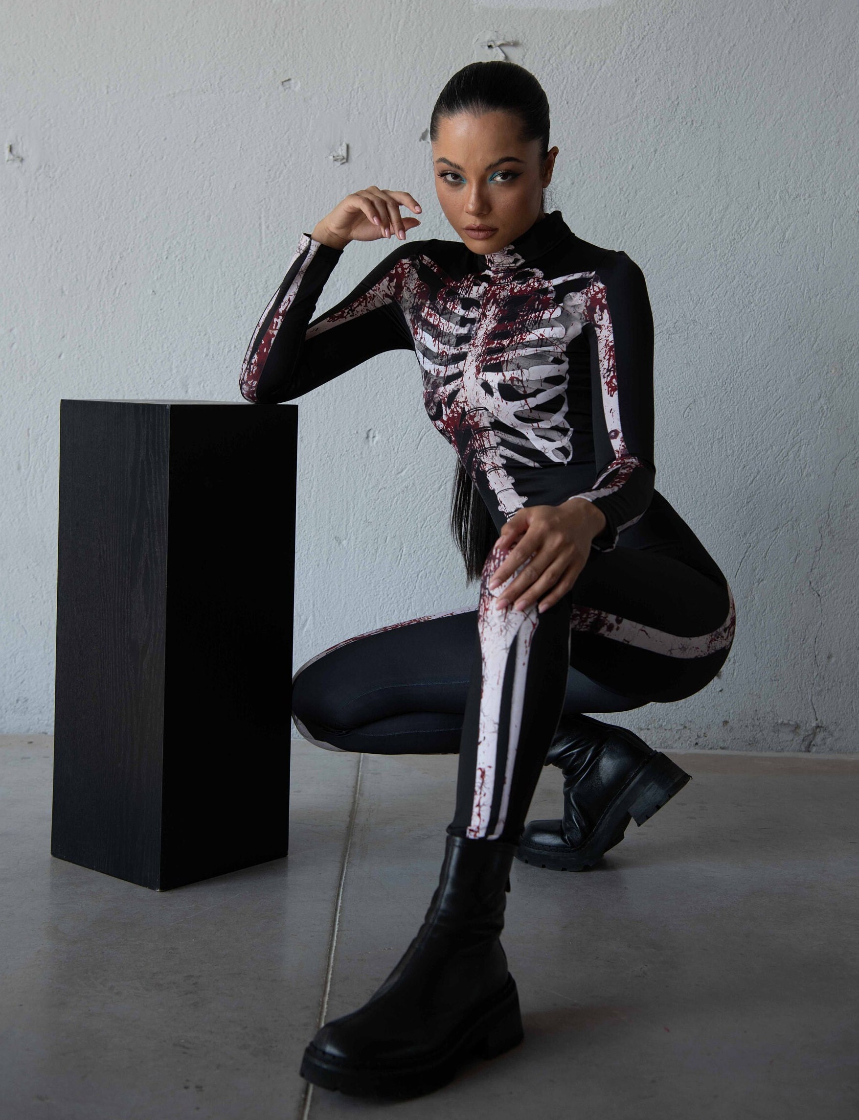 Bloody Skeleton Halloween Costume Women, Get Your Spooky Vibes With ...
