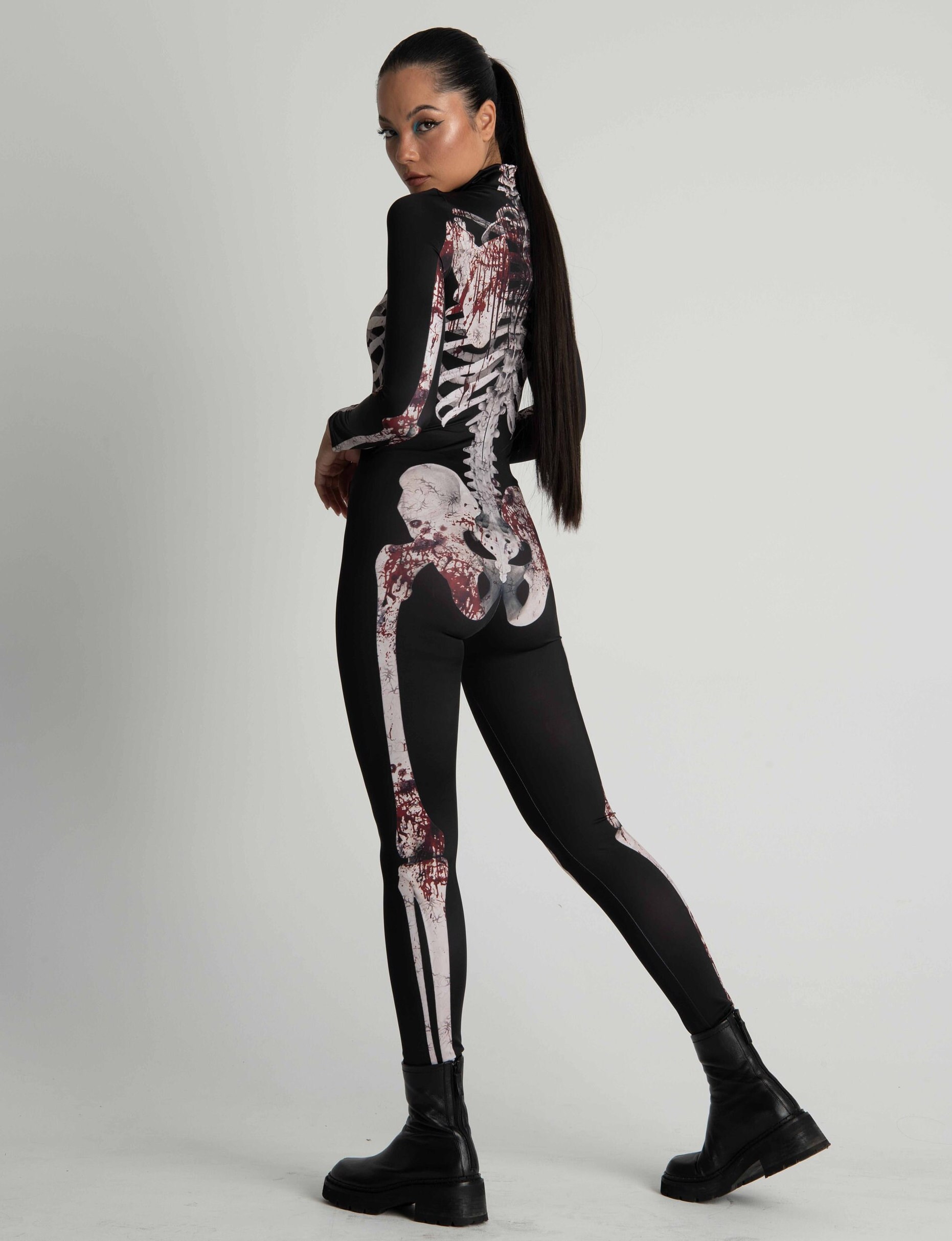 Bloody Skeleton Halloween Costume Women, Get Your Spooky Vibes With ...