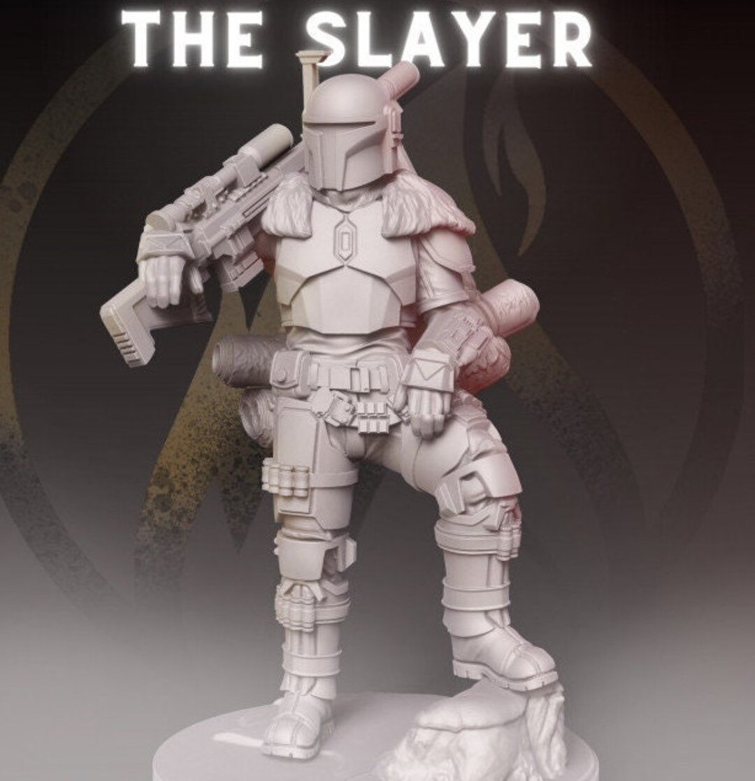 THE SLAYER Mando Legion Compatible 32mm Scale Darkfire - Etsy