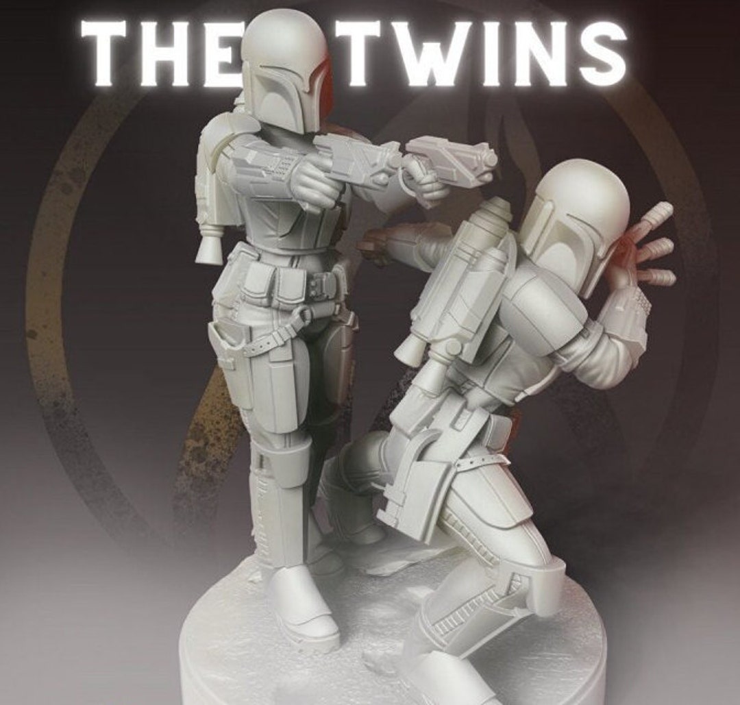 THE TWINS - Mando - Legion Compatible - 32mm Scale | Darkfire - Etsy