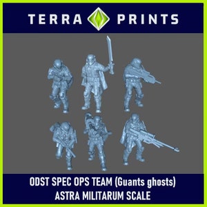 ODST SPEC OPS Ghosts Team (6x) - Compatible With Astra Militarum ...