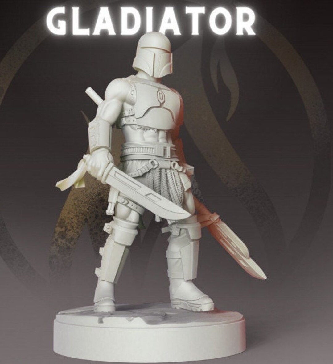GLADIATOR Mando Legion Compatible 32mm Scale Darkfire - Etsy