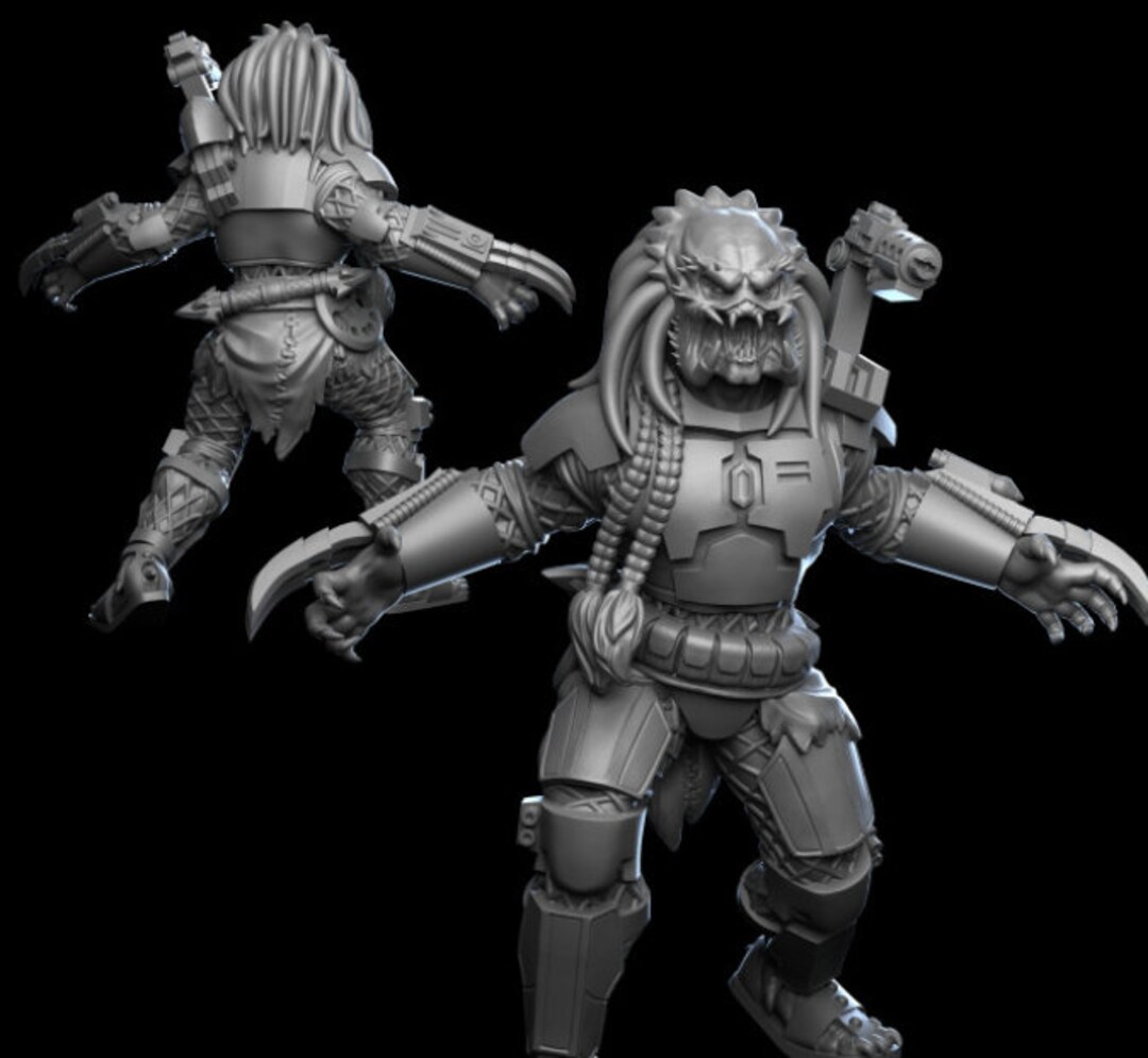 SKULL HUNTER Mando Legion Compatible 32mm Scale Foe Figures - Etsy