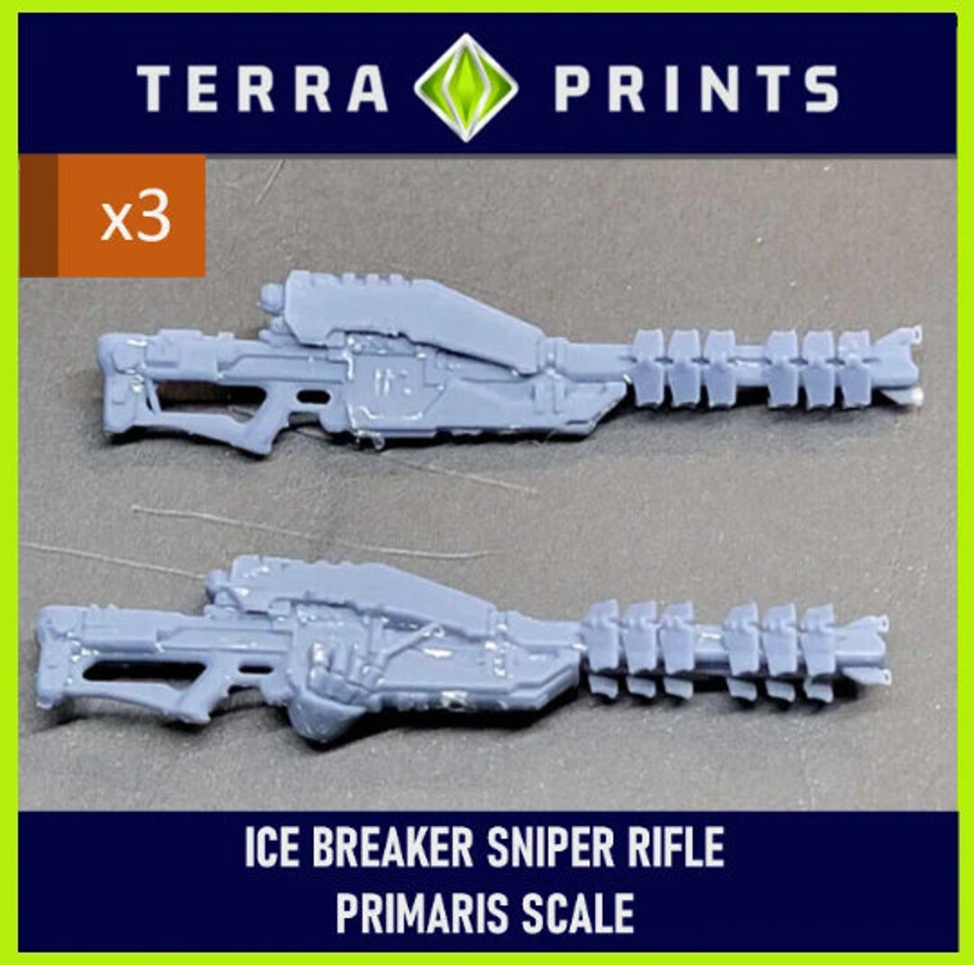 ICEBREAKER Sniper Rifle - DESTINY- (x3 Bits) Compatible With Sm Primary ...