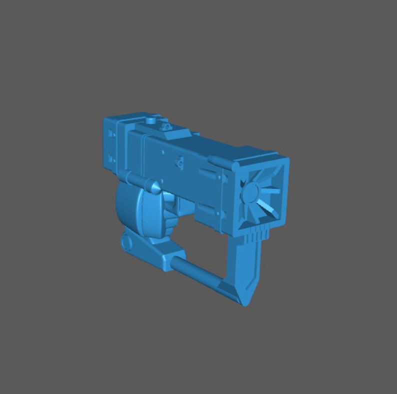 LASER PISTOL FALLOUT Model Bit stl File Only Compatible With Space ...