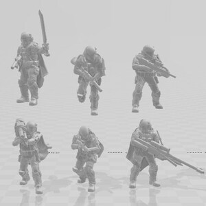 ODST SPEC OPS Ghosts Team (6x) - Compatible With Astra Militarum ...