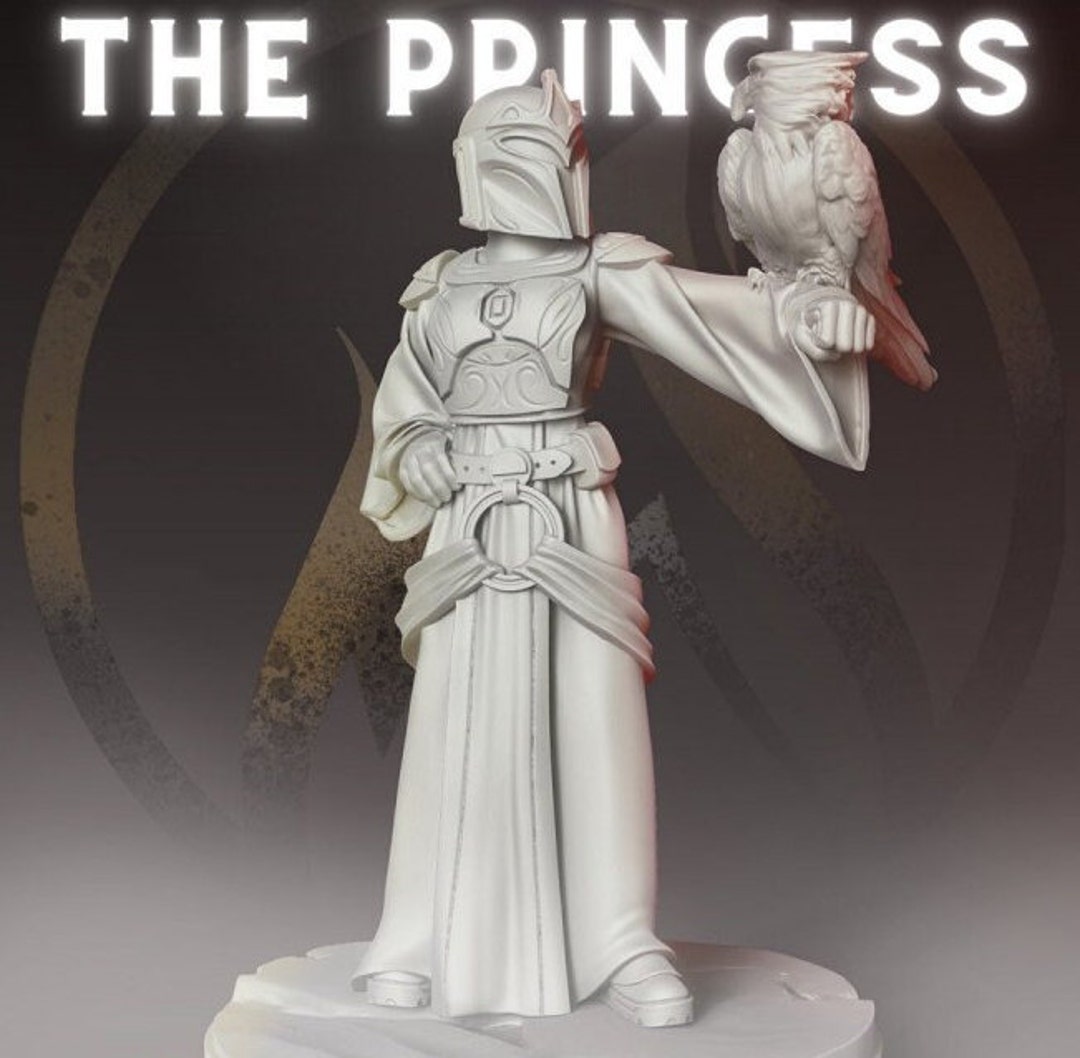 THE PRINCESS - Mando - Legion Compatible - 32mm Scale | Darkfire - Etsy