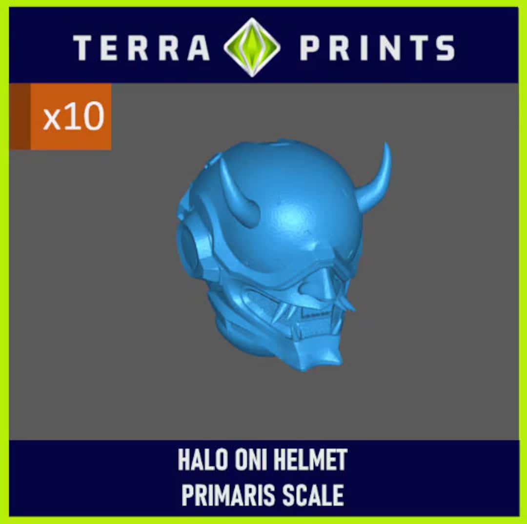 ONI Helmet - Halo - (10x Total Bits) - Compatible With Sm Marines - Etsy