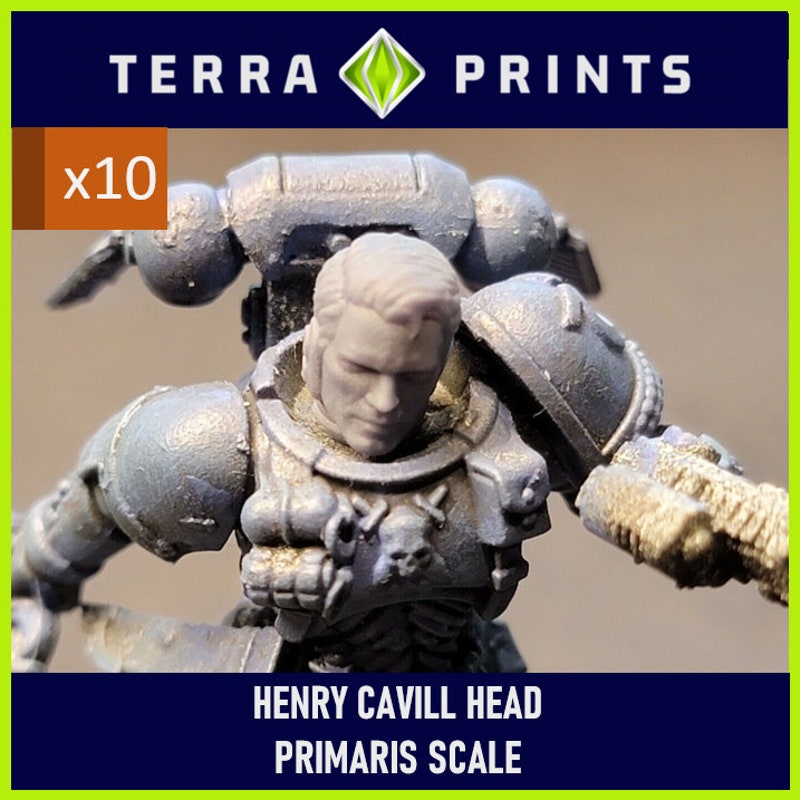 40k Custodes Head - Etsy