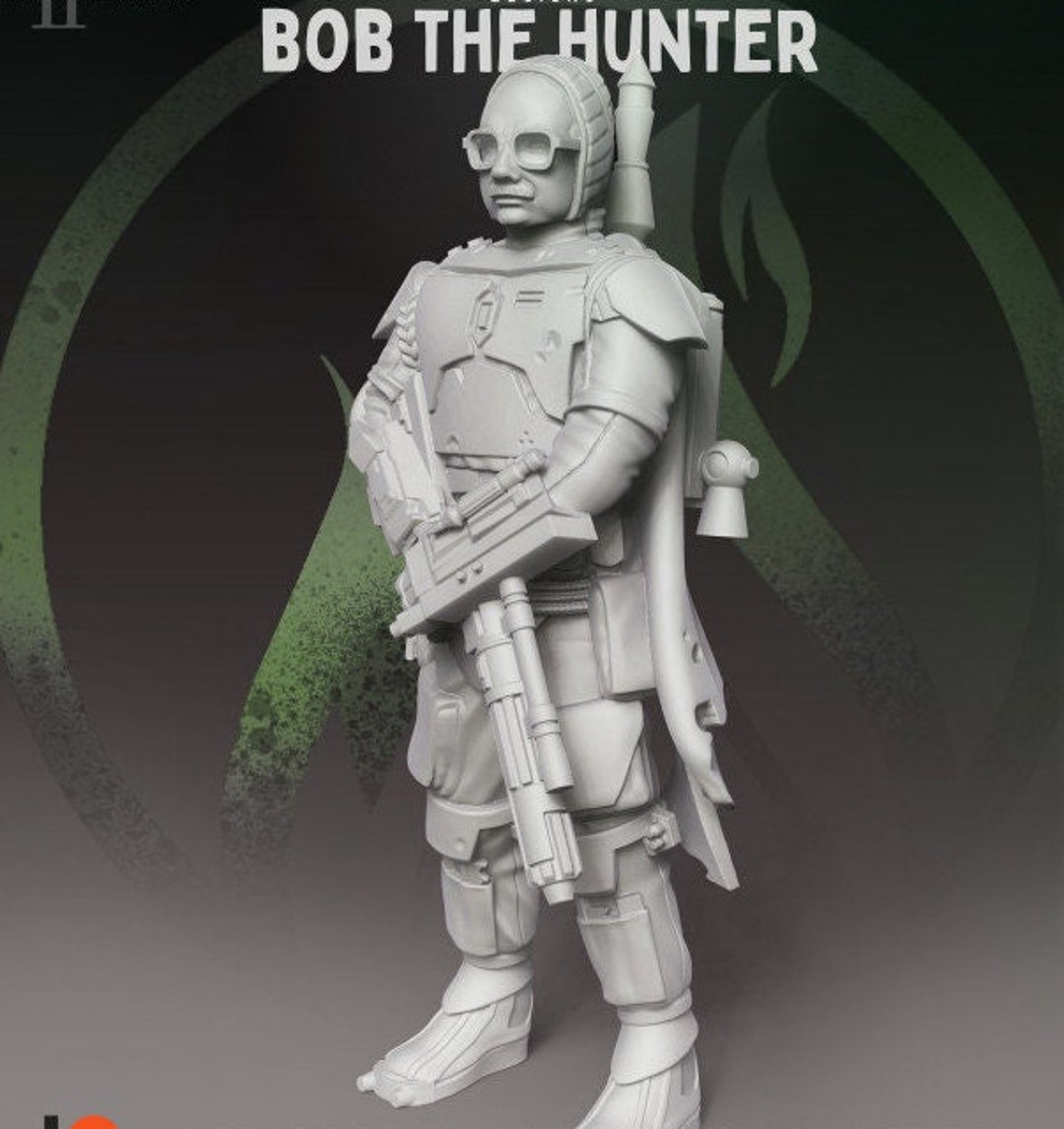 BOB THE HUNTER - Mando - Legion Compatible - 32mm Scale | Darkfire - Etsy