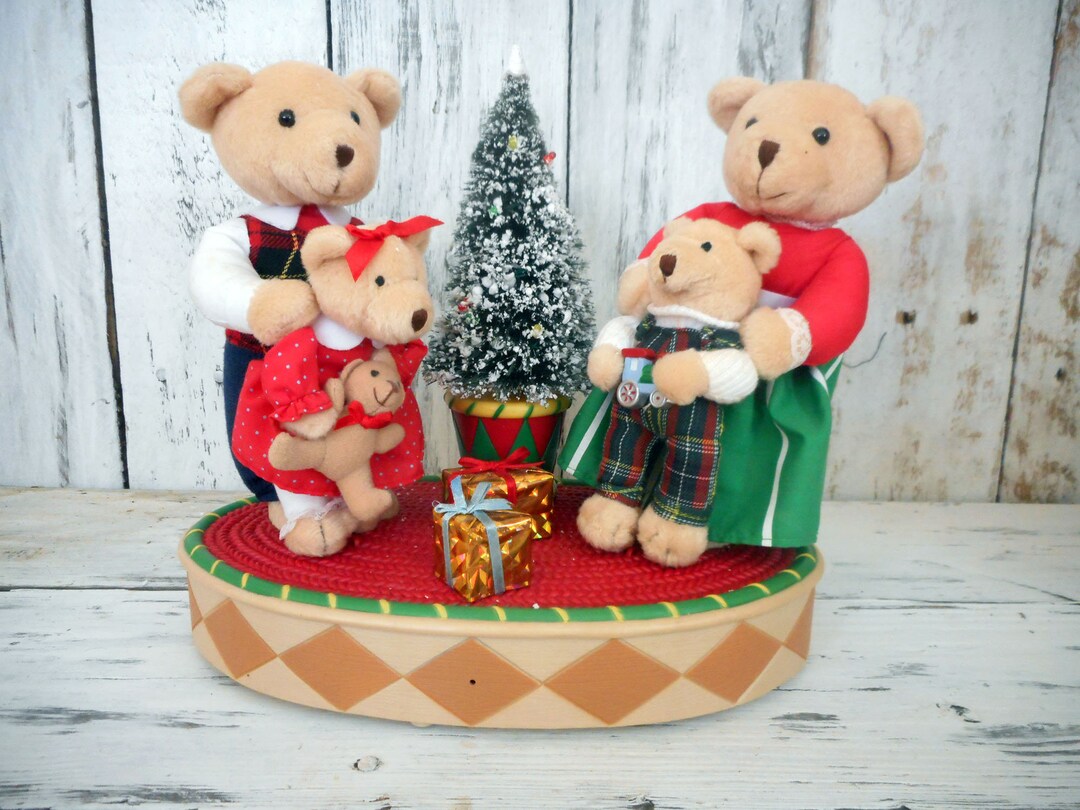 Christmas/ Bears/ Display/ Vintage/ Decoration - Etsy