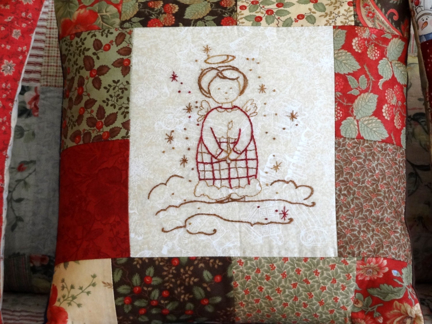 Angel Hand Embroidery PDF Pattern Instant Download | Etsy