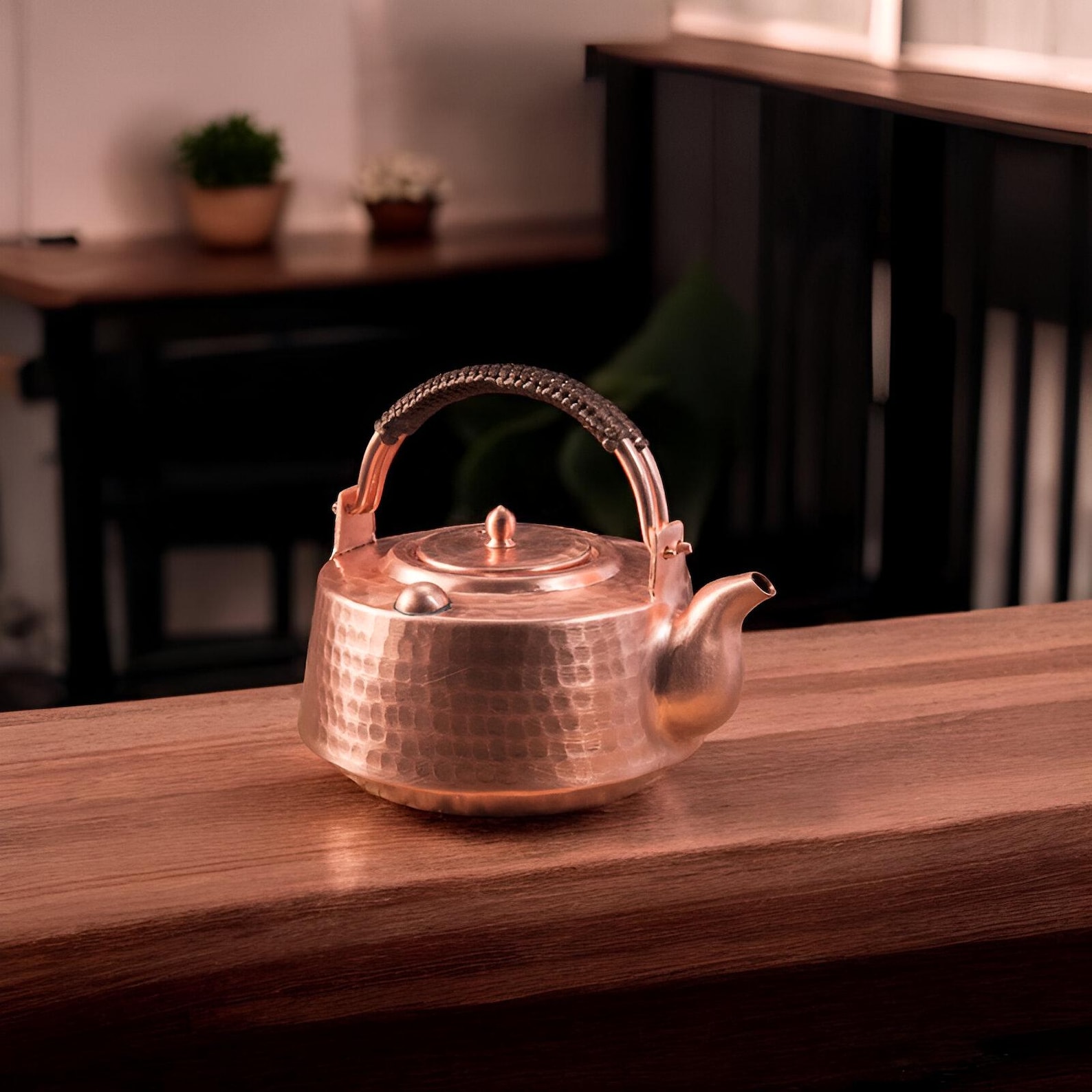 Pure Copper Teapot / Hammered Copper Kettle/ Handmade Copper Teapot ...