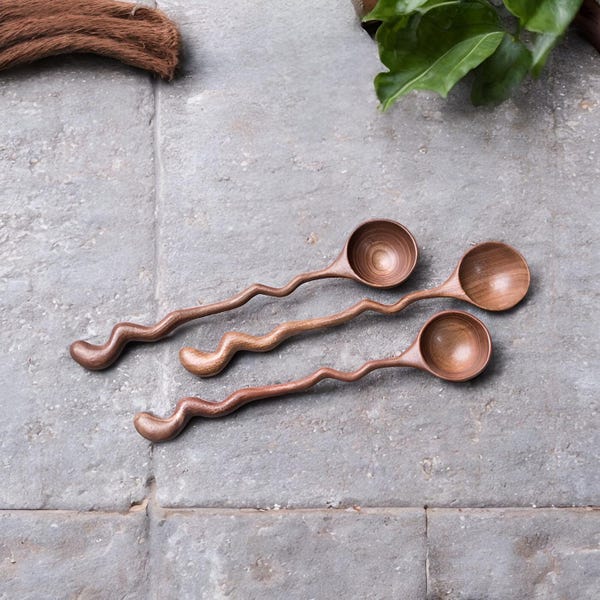 Walnut Utensils - Etsy