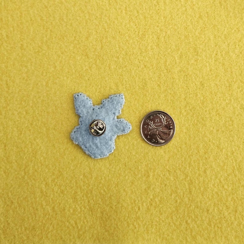 Ukulele Pichu Completed Cross Stitch Pokemon Pin/charm/keychain ...