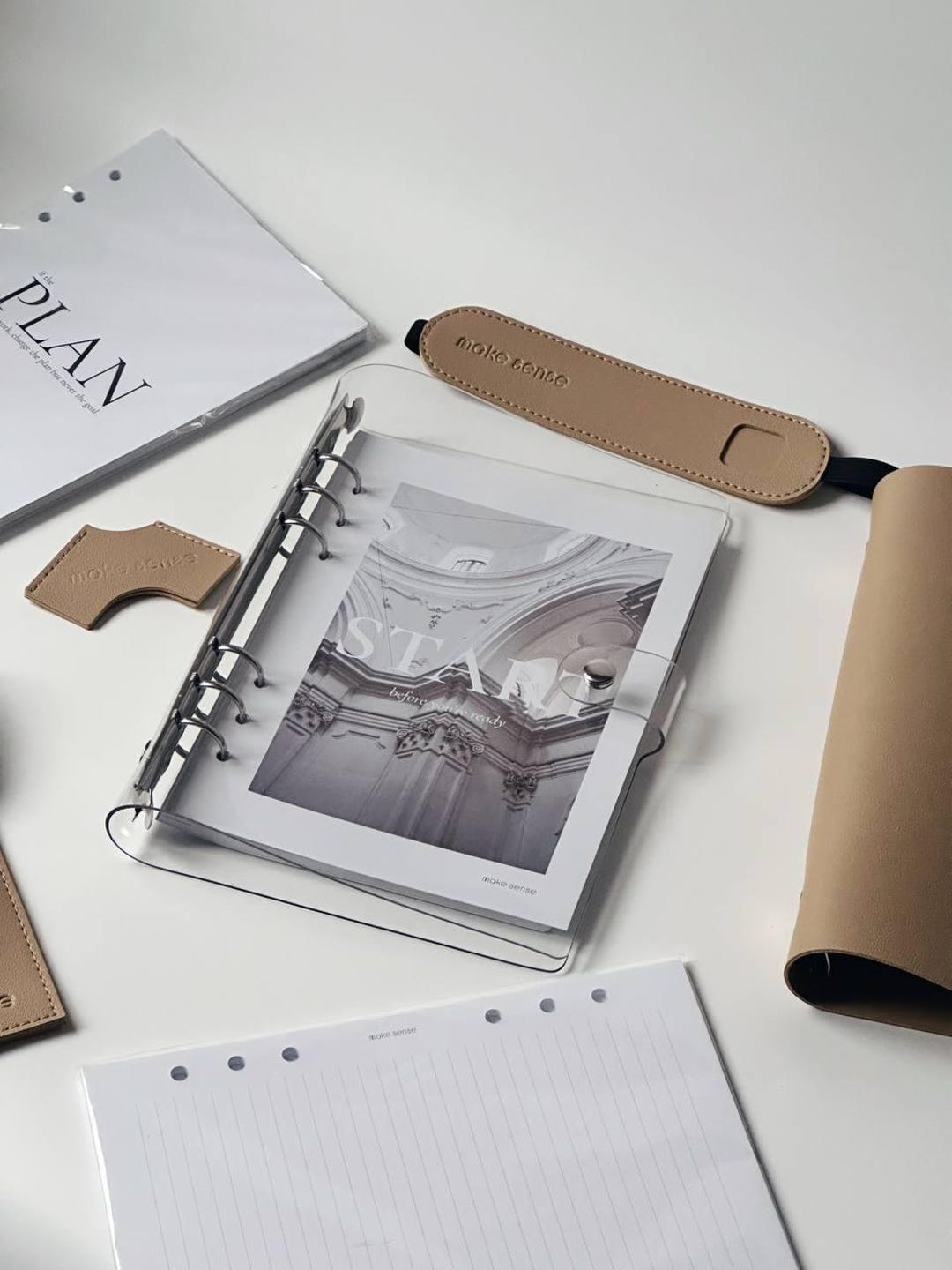 Custom Binder Notebook Cover, Business Planner, Personalized Planner ...