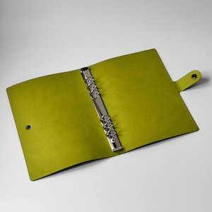 Eco Friendly Green Planner Cover, Notebook A5 Binder, Journal Cover ...