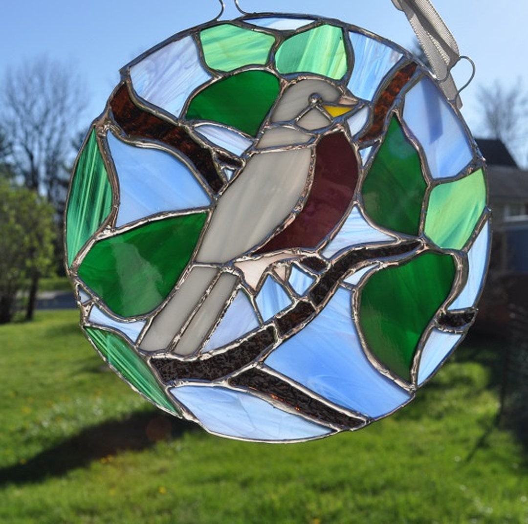 Robbie the Robin Sun-catcher Circle - Etsy