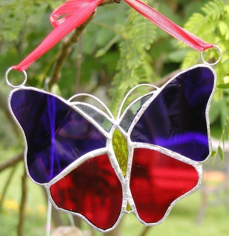 Butterfly Suncatcher - Etsy
