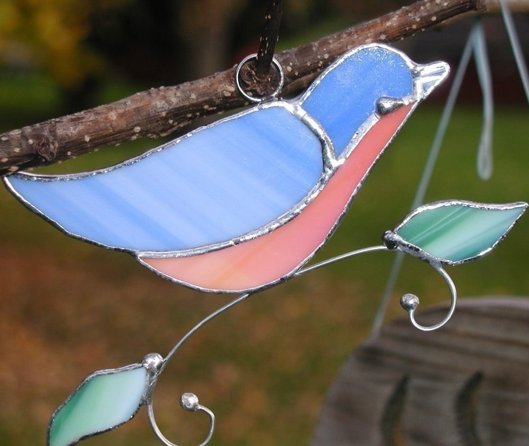 Buster the Bluebird Suncatcher - Etsy