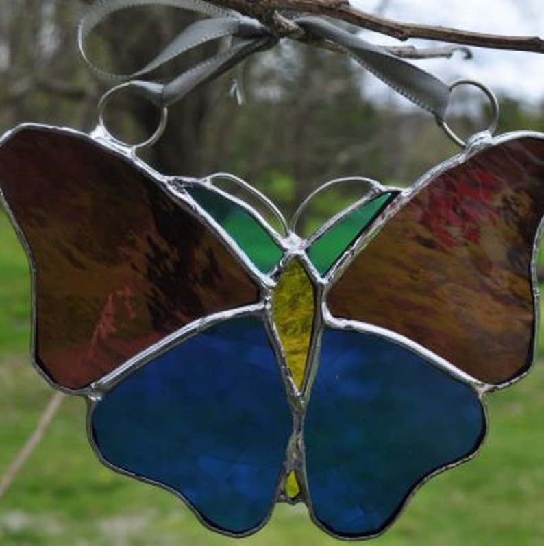 Butterfly Suncatcher - Etsy
