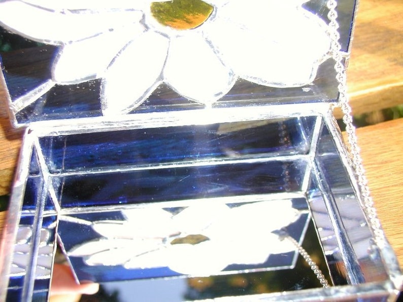 Stained Glass Daisy Box Original Design - Etsy