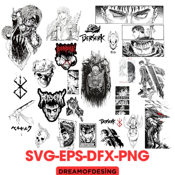 Anime Guts Svg - Etsy