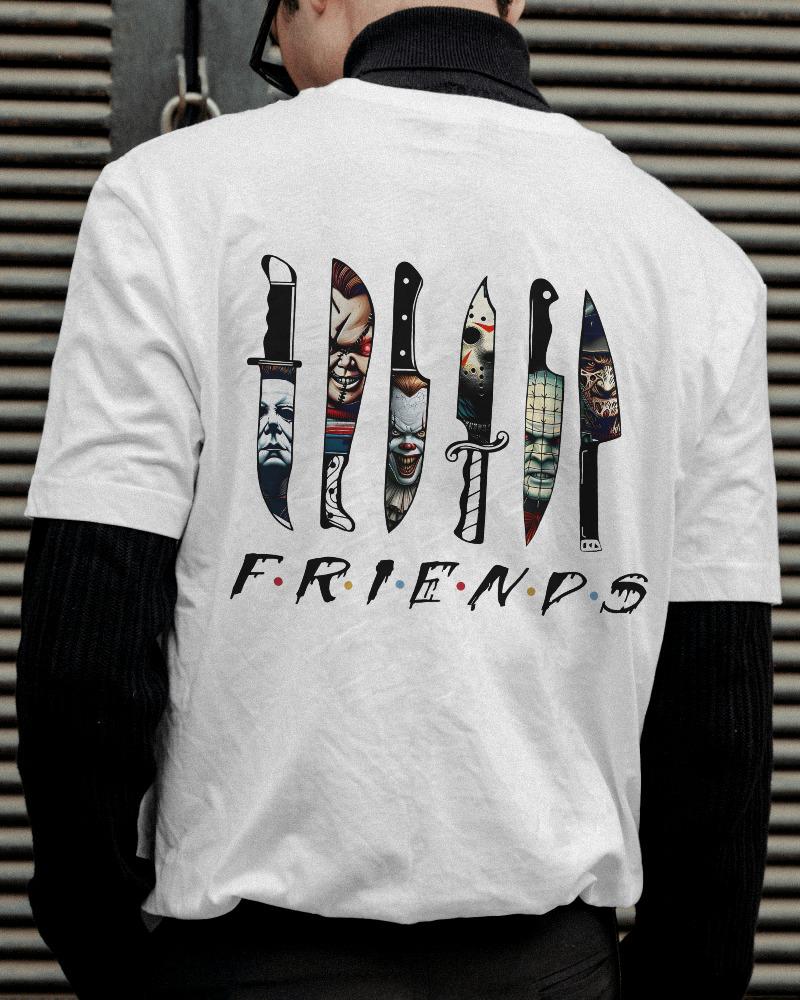 Halloween Svg, Thug Life Horror Movie Png, Friends Horror Characters ...