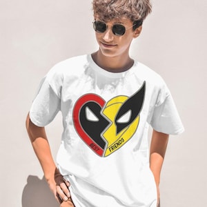 Deadpool and Wolverine Svg Bundle, Deadpool Heart Svg, Wolverine Svg ...