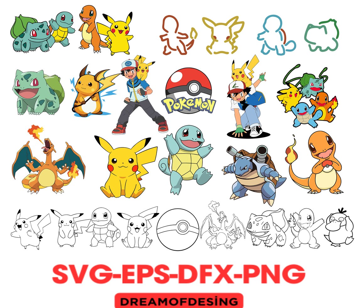 Cartoon Svg, Layered SVG Bundle, Cartoon Clip Art, Cartoon SVG Bundle ...