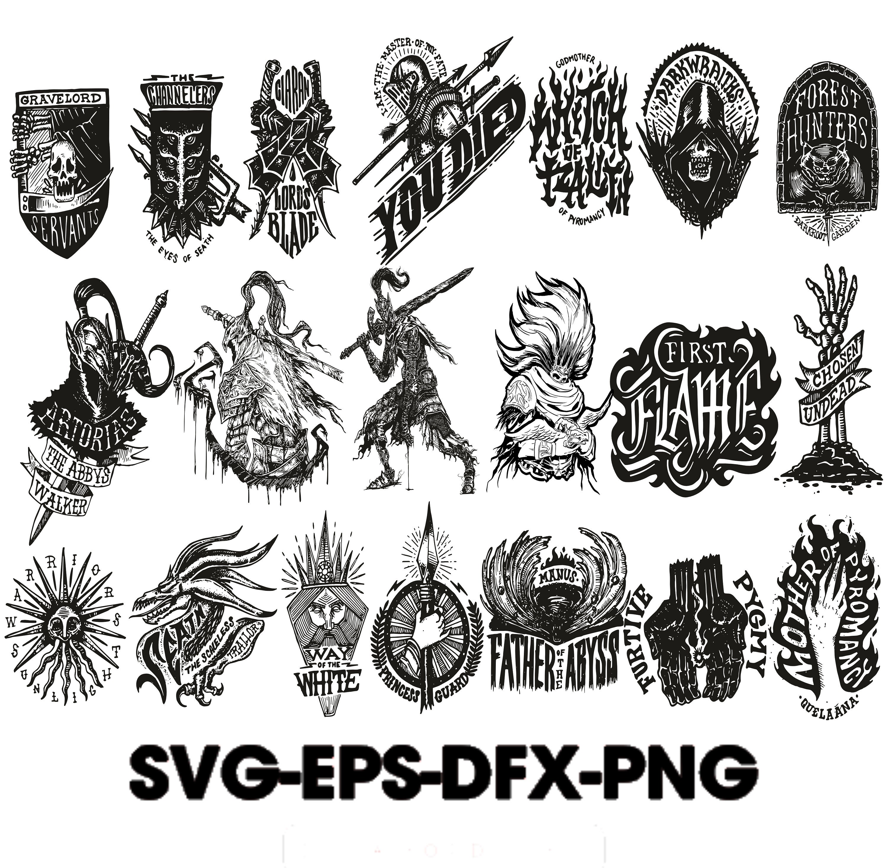 Darksouls Svg, Dark Souls Png, Elden Ring Svg, Elden Ring Png, Dark ...